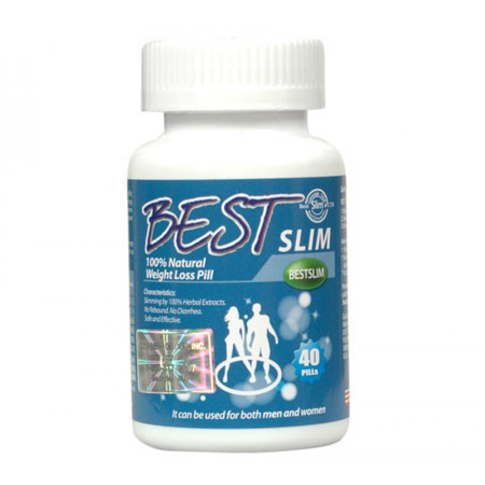 Best Slim 100 Natural Weight Loss 40 Pills